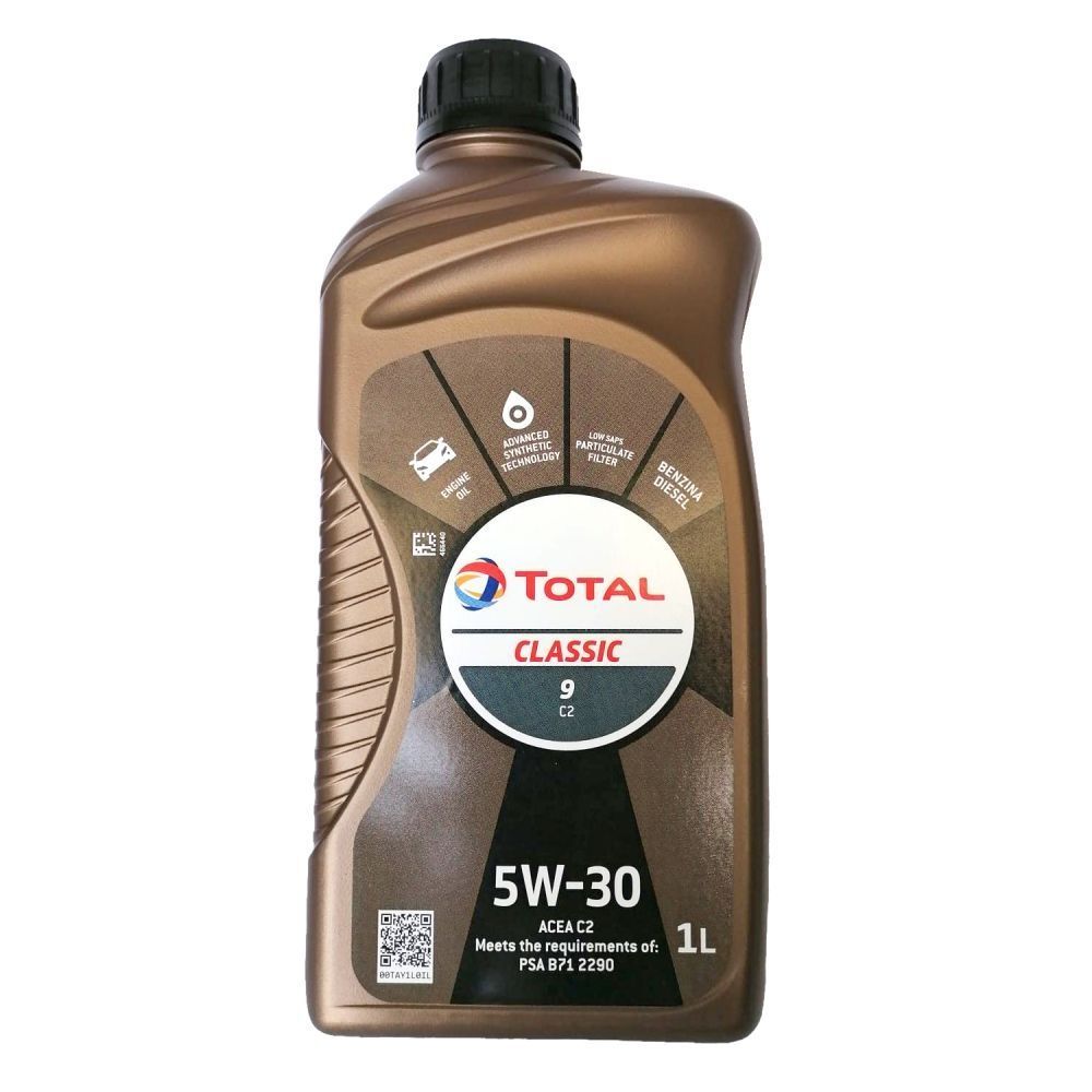 OLIO MOTORE FAP TOTAL CLASSIC C2 5W30 1 LITRO engine oil ACEA C2 08 PSA ...